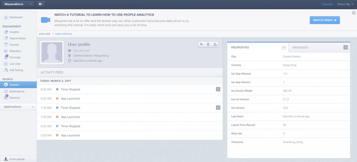 Integrating Mixpanel Analytics into iOS App for Tracking User Events
