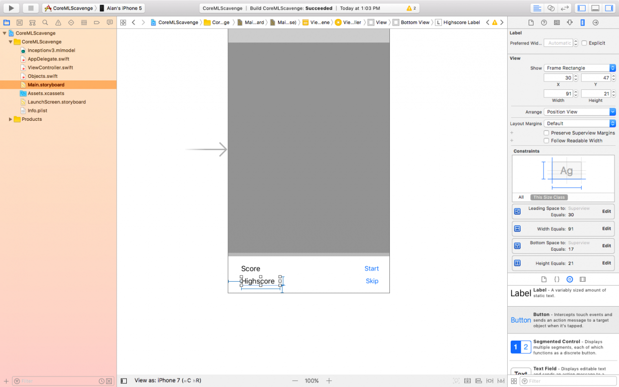 Creating a Simple Game With Core ML in Swift