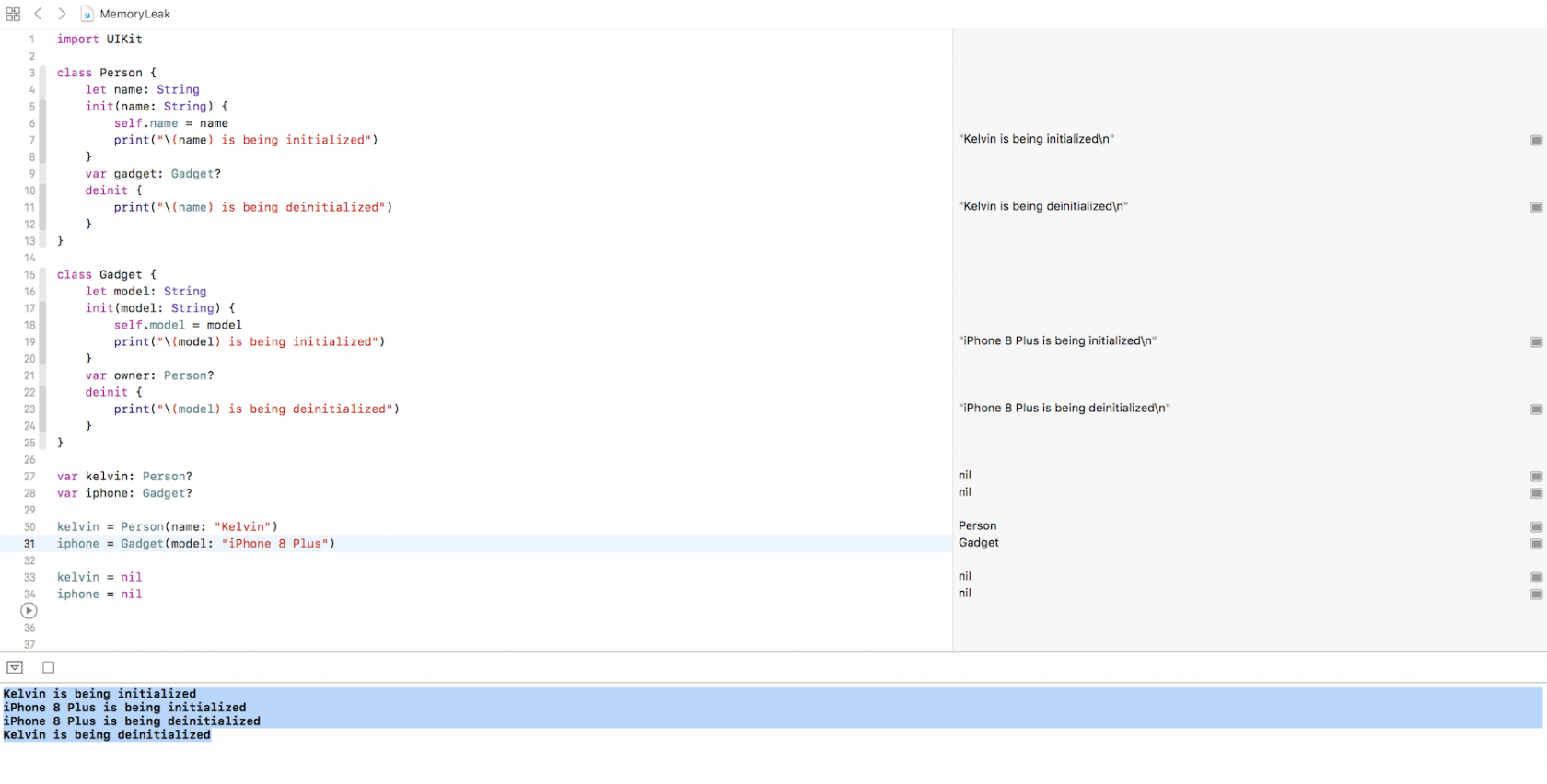 Memory Management in Swift: Understanding Strong, Weak and Unowned References