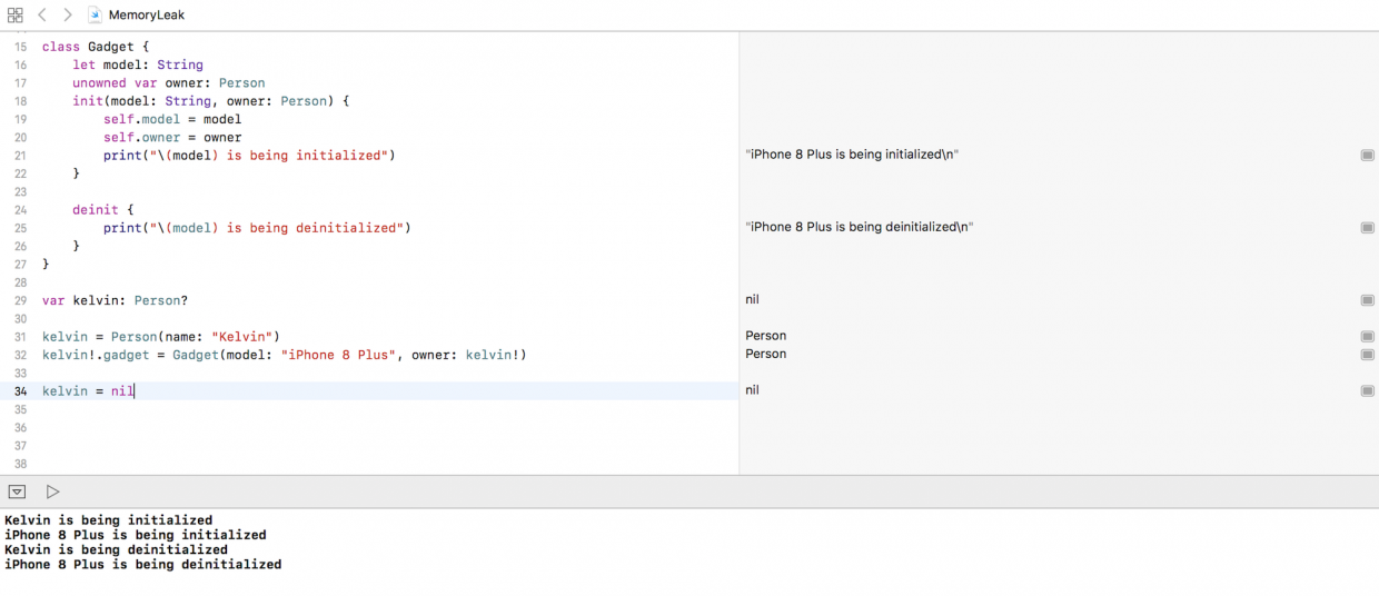 Memory Management in Swift: Understanding Strong, Weak and Unowned References