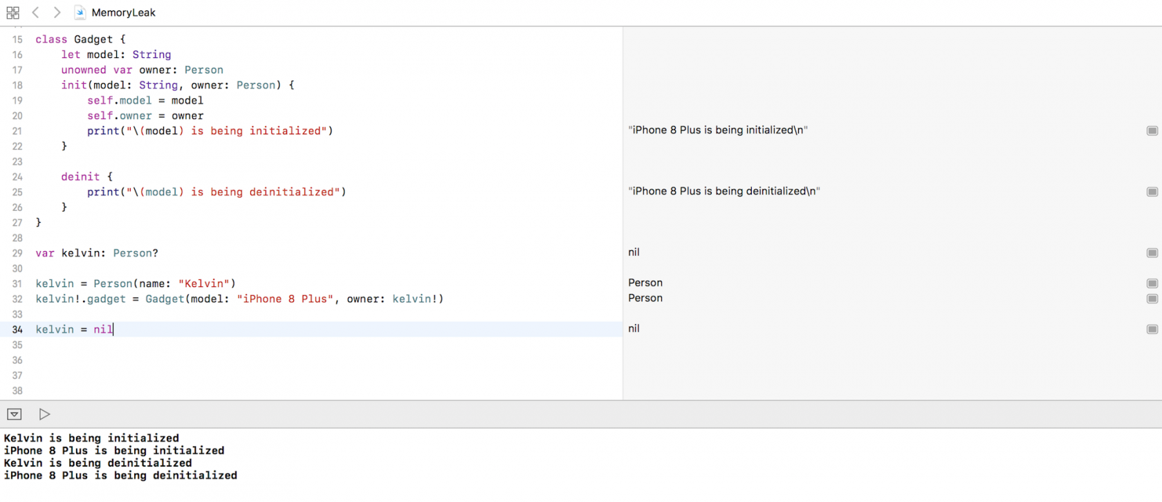 Memory Management in Swift: Understanding Strong, Weak and Unowned References