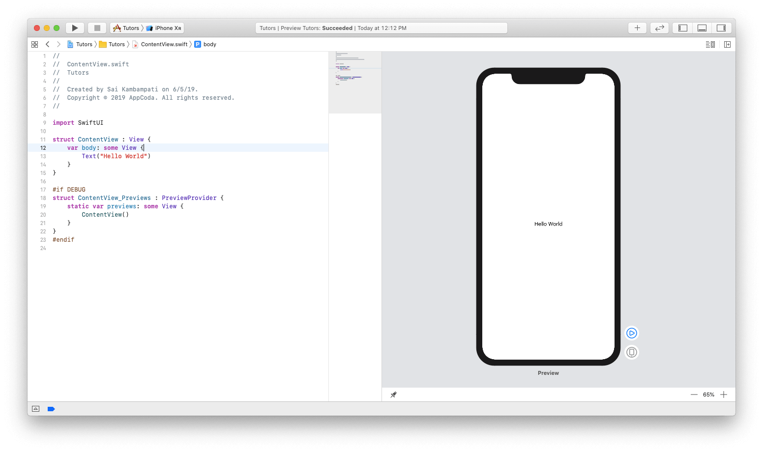 SwiftUI First Look: Building a Simple Table View App