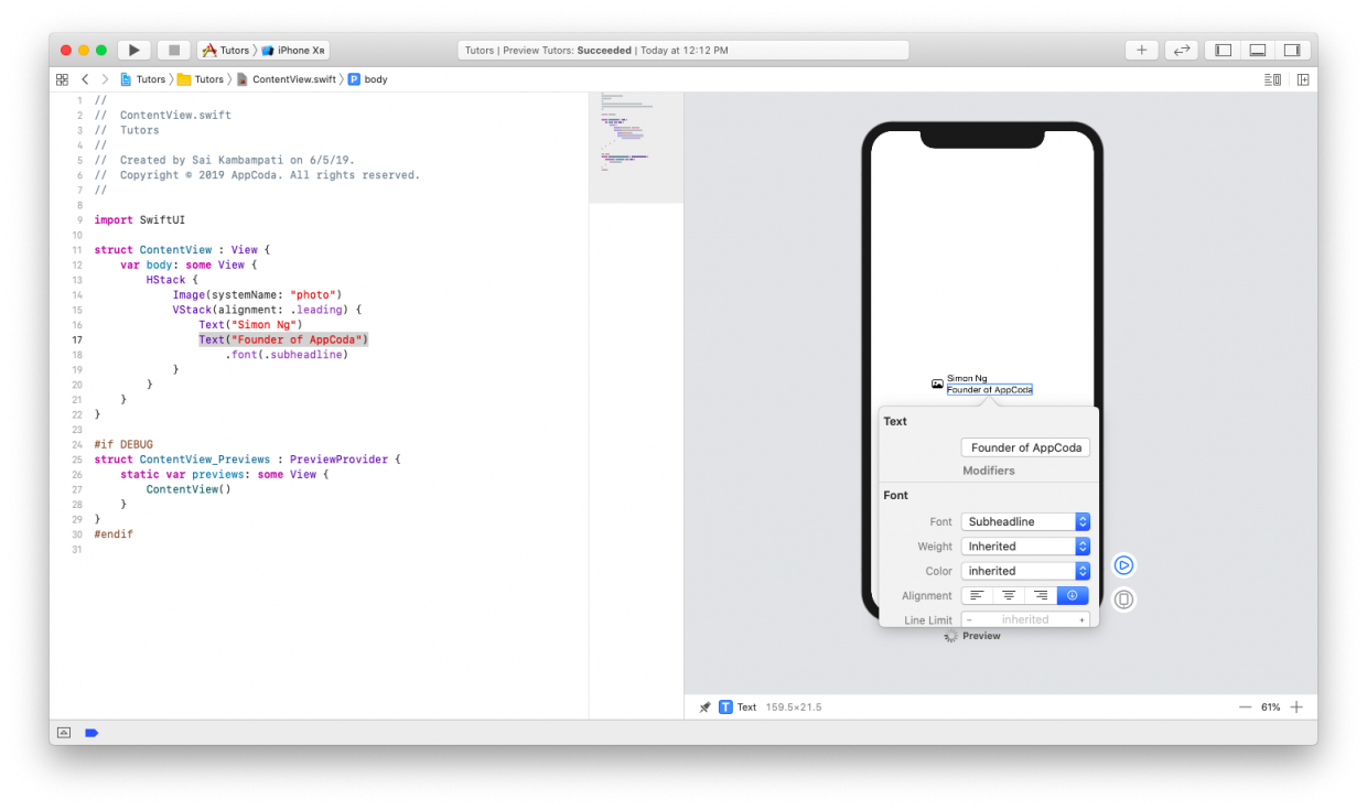 SwiftUI First Look: Building a Simple Table View App