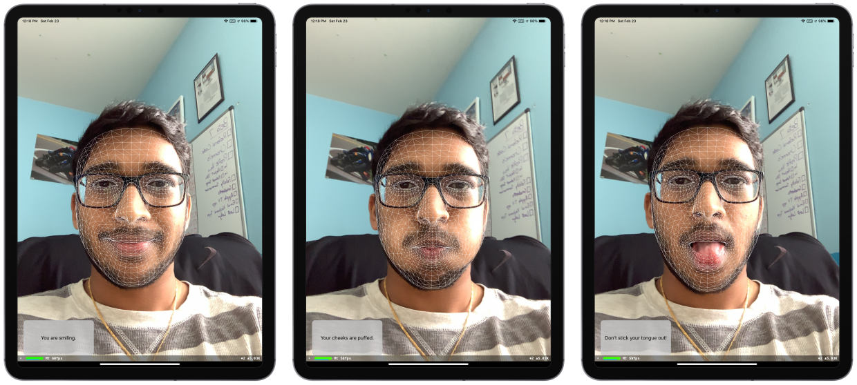 How to Detect and Track the User's Face Using ARKit