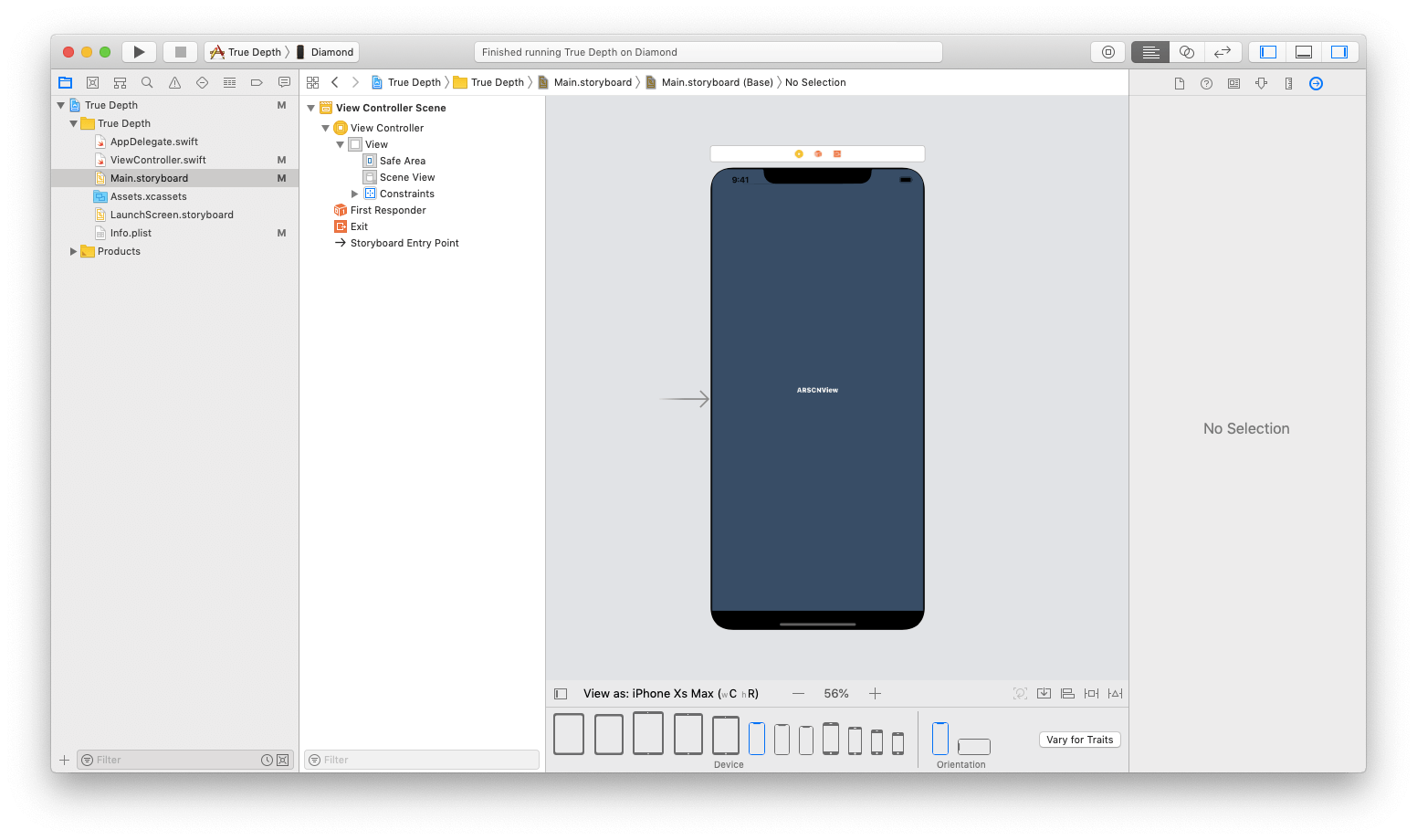 How to Detect and Track the User's Face Using ARKit
