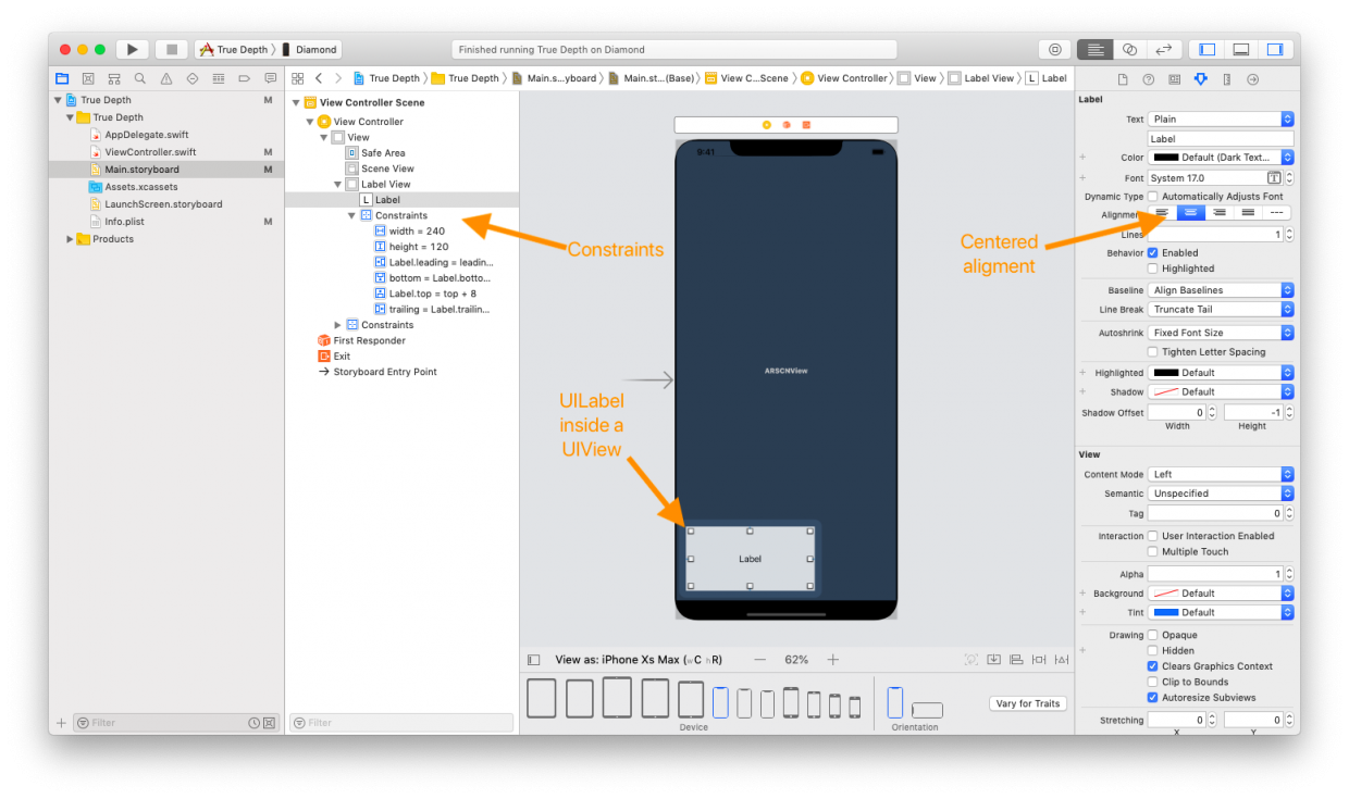 How to Detect and Track the User's Face Using ARKit