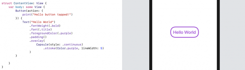 SwiftUI Tip: Drawing a Border with Rounded Corners for Buttons and Text