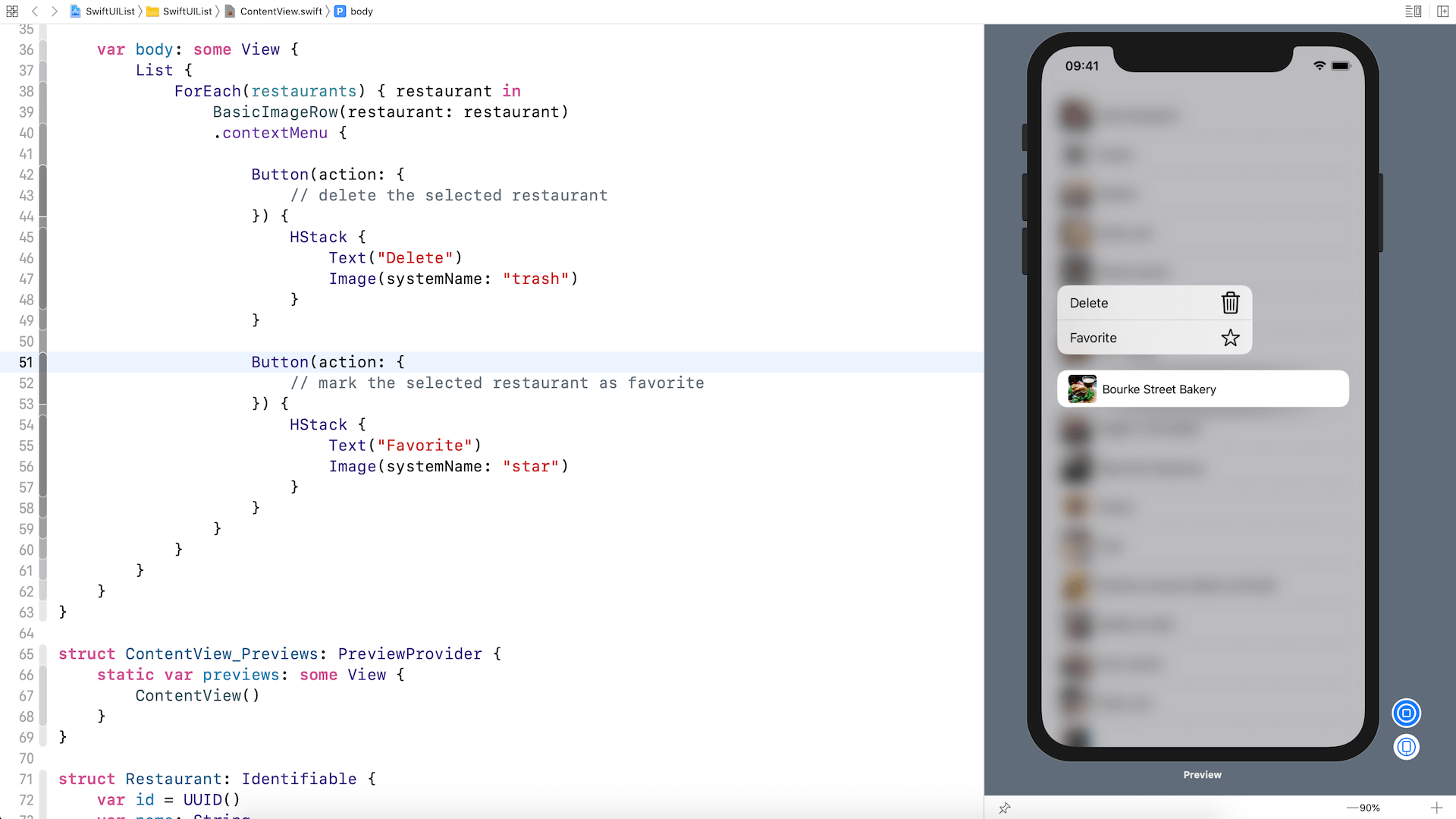 Swiftui Tip How To Create A Context Menu In Ios 13