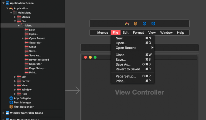 macOS Programming: Using Menus and the Toolbar