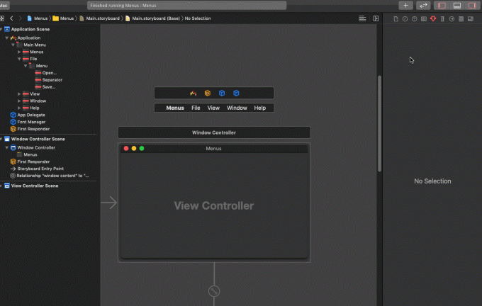 macOS Programming: Using Menus and the Toolbar