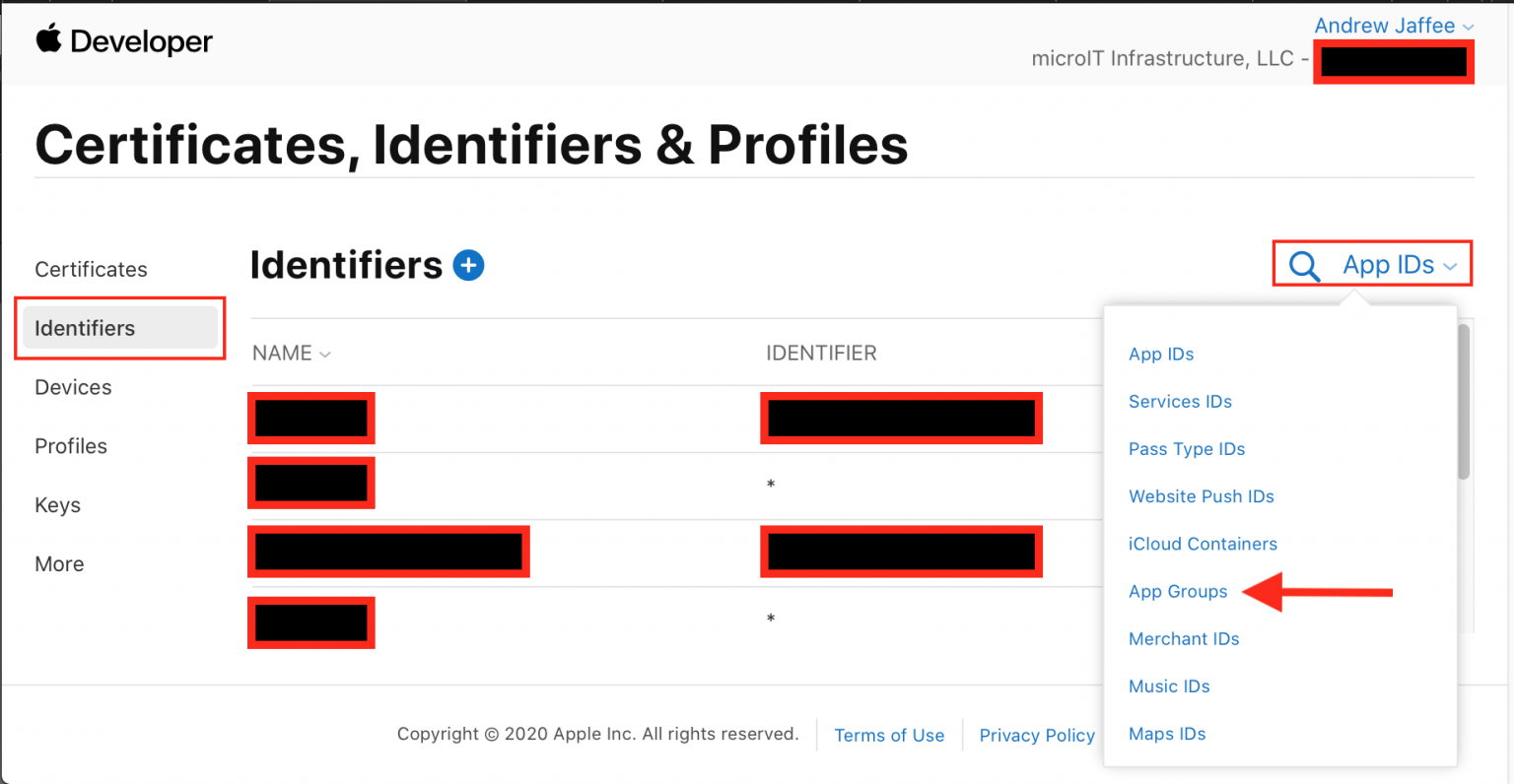 Using App Groups for communication between macOS/iOS apps from the Same ...
