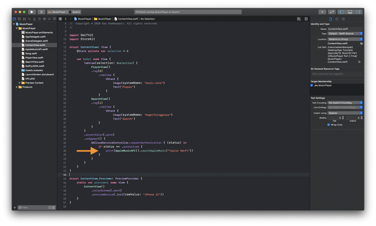 Using MusicKit and Apple Music API to Build a Music Player