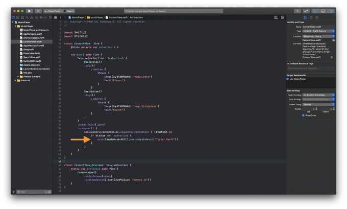 Using MusicKit and Apple Music API to Build a Music Player