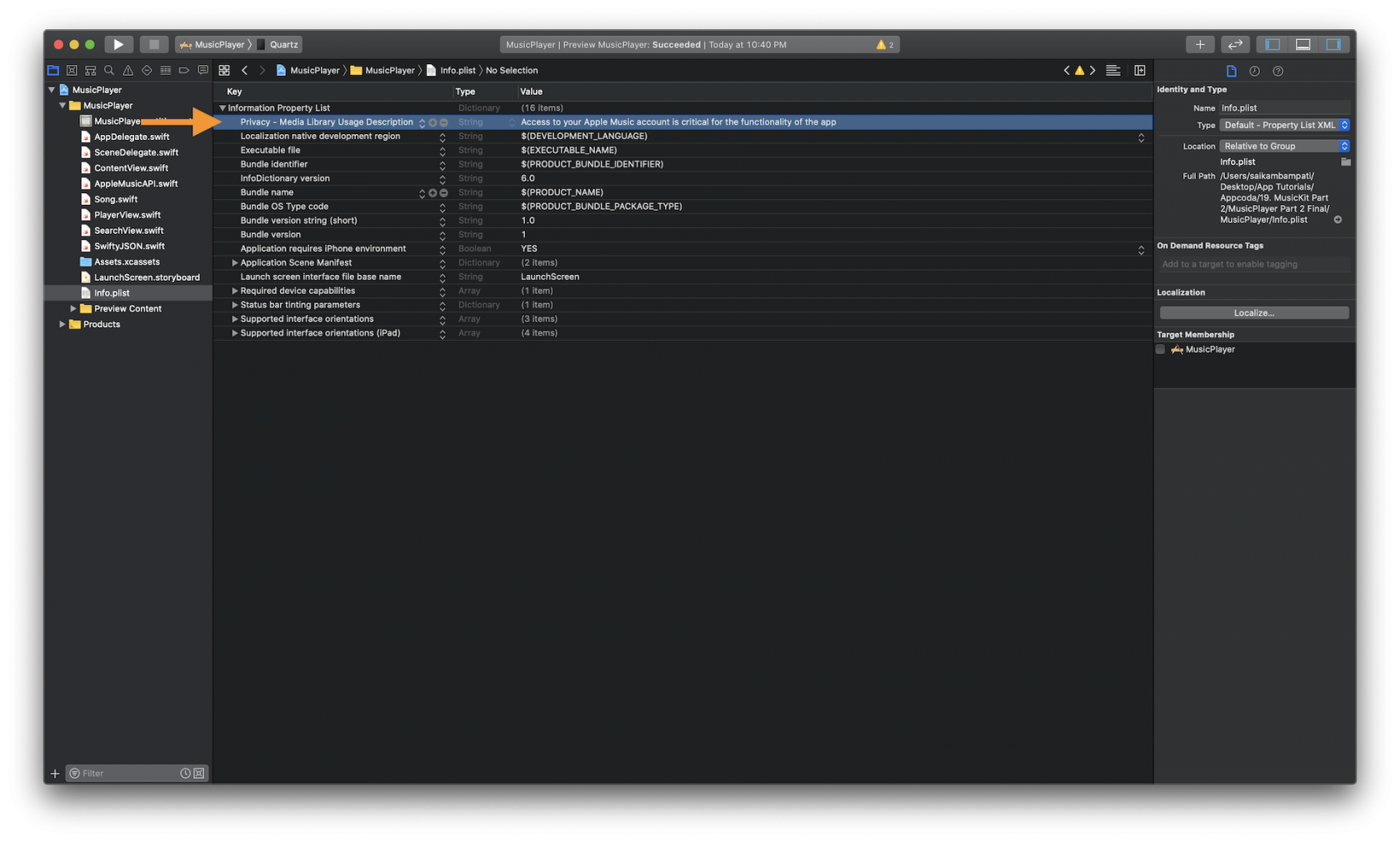 Using MusicKit and Apple Music API to Build a Music Player