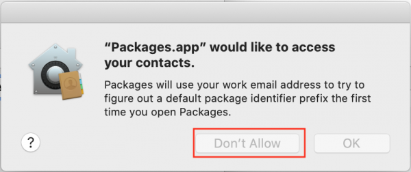 Using Packages to create an installer for distributing macOS apps ...