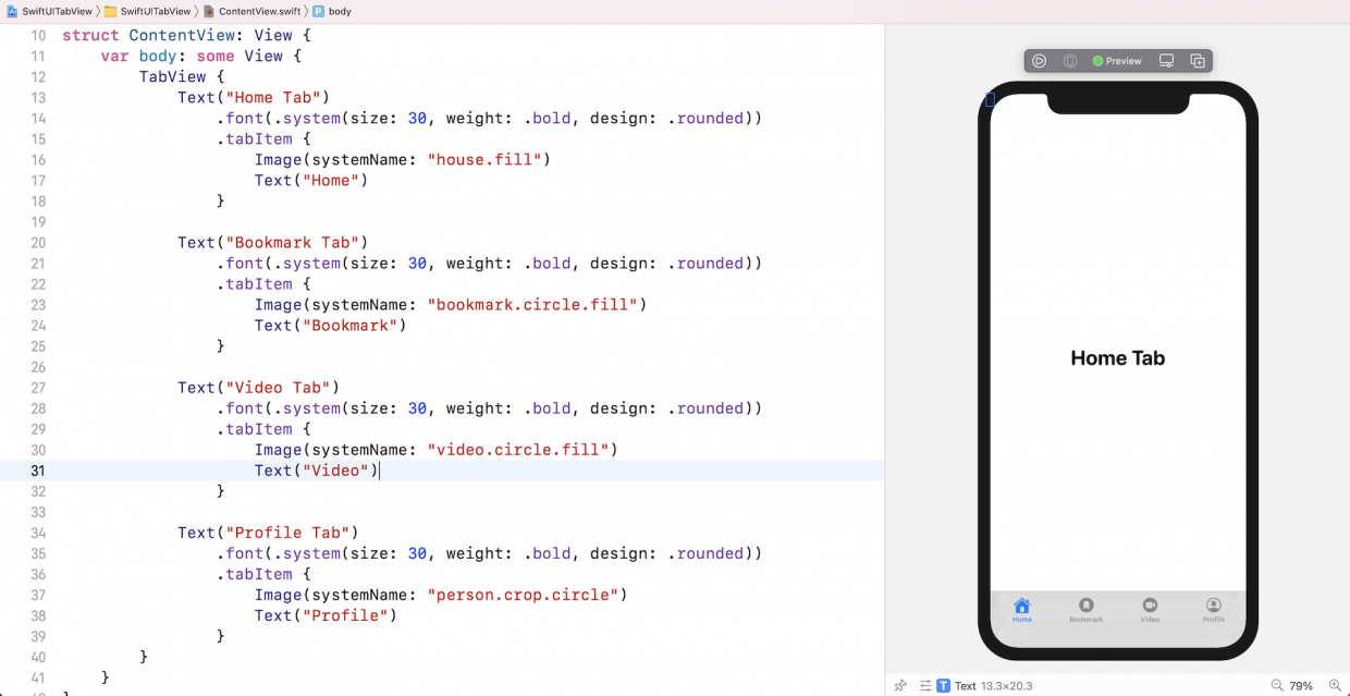 Introducing SwiftUI TabView and Working with Tab Bar Customization