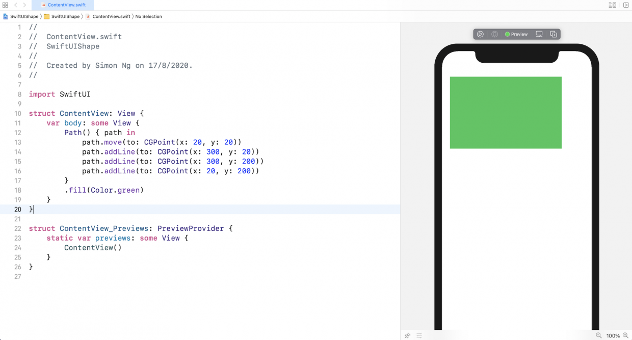 How to Draw Lines and Create Pie Charts Using SwiftUI