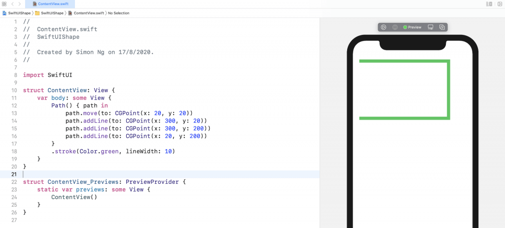 How to Draw Lines and Create Pie Charts Using SwiftUI