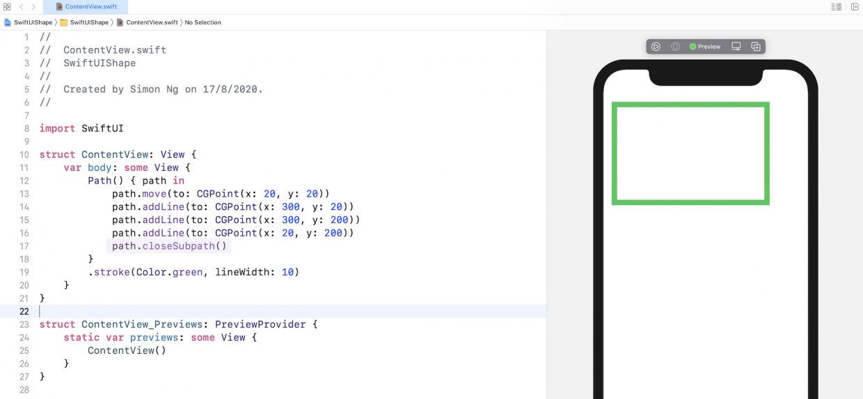How to Draw Lines and Create Pie Charts Using SwiftUI