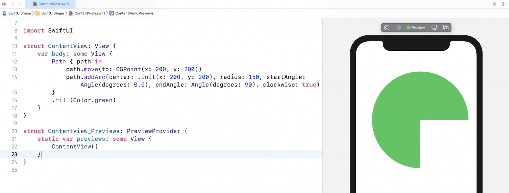 How to Draw Lines and Create Pie Charts Using SwiftUI