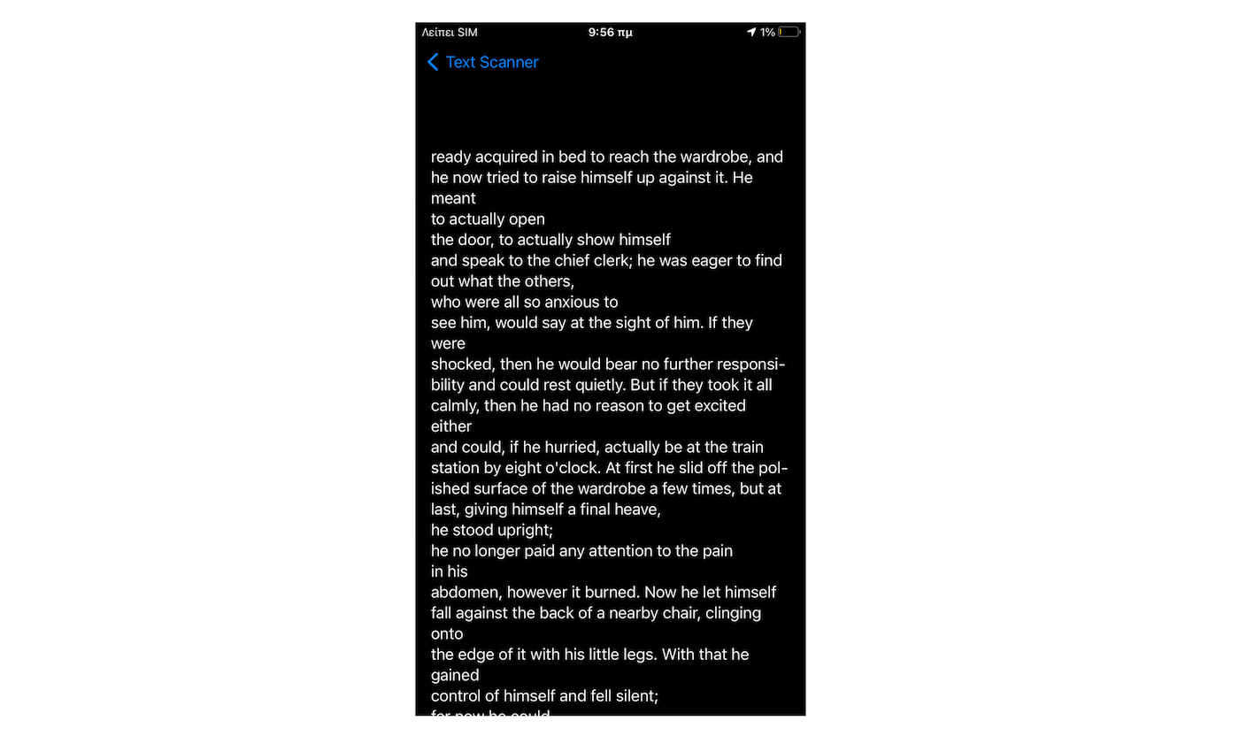 How to Scan Images and Perform Text Recognition in SwiftUI Using VisionKit