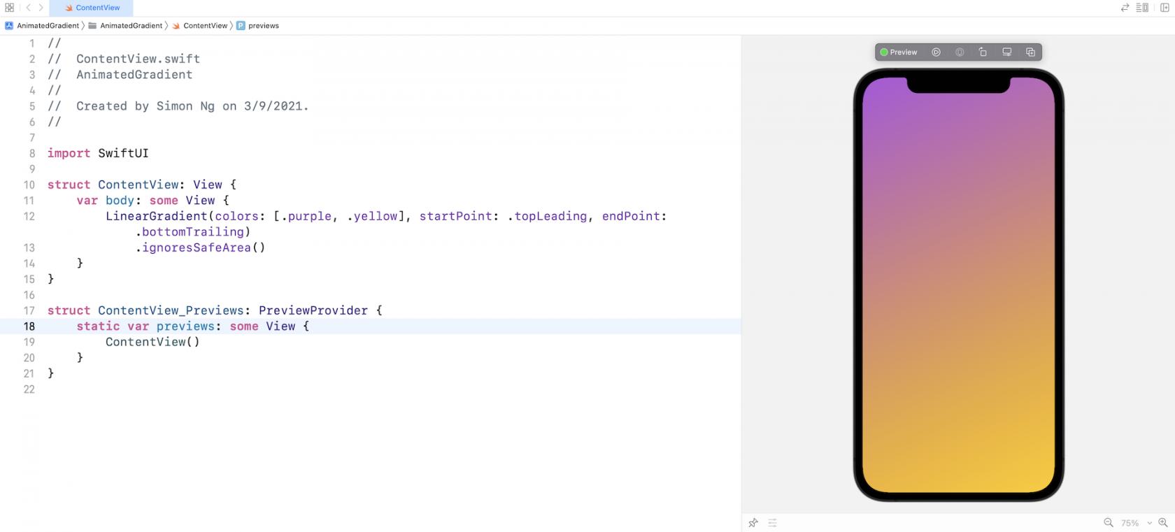 How to Create Animated Gradients in SwiftUI