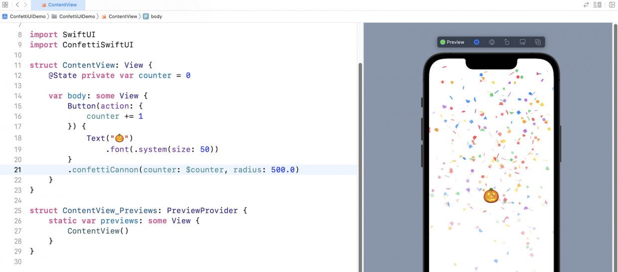 How to Create Confetti Animations in SwiftUI