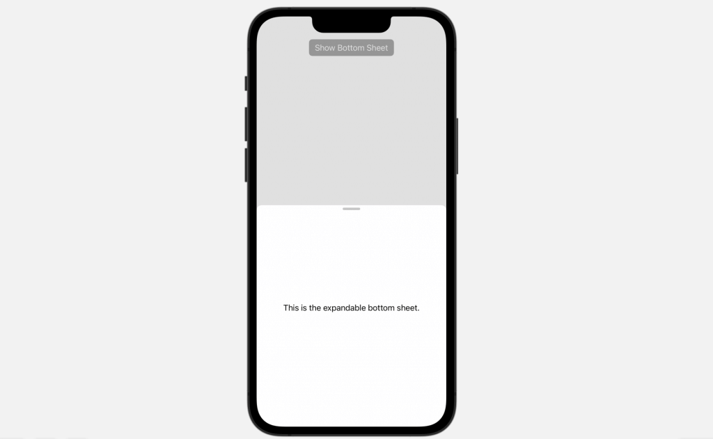 How to Display a Bottom Sheet Using SwiftUI