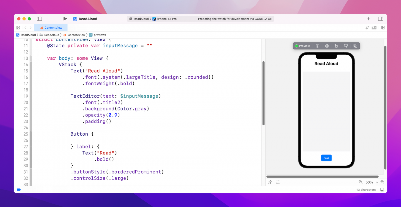 Language Detection and Text to Speech in SwiftUI Apps