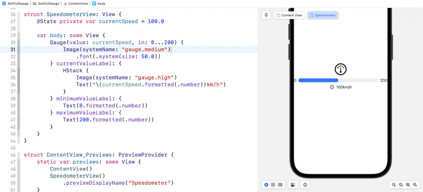 How to Use SwiftUI Gauge and Create Custom Gauge Styles in iOS 16