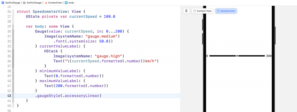 How to Use SwiftUI Gauge and Create Custom Gauge Styles in iOS 16
