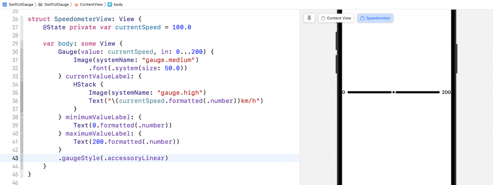 How to Use SwiftUI Gauge and Create Custom Gauge Styles in iOS 16