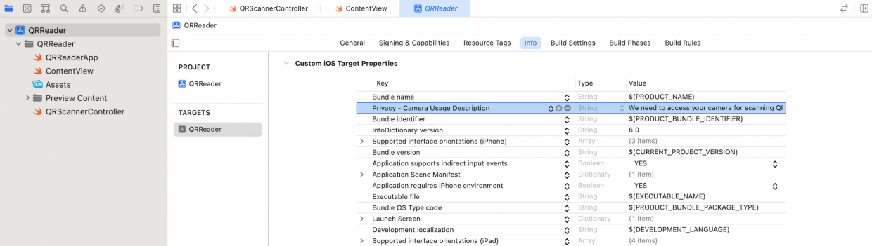 Building a QR Code Scanner App in SwiftUI
